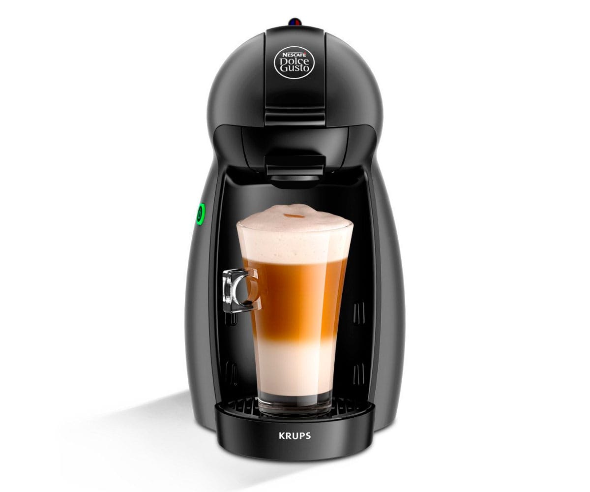KRUPS KP100 PICCOLO NEGRO CAFETERA NESCAFÉ DOLCE GUSTO - ielectro.es