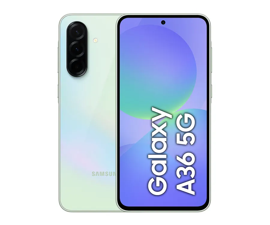 Samsung Galaxy A36 5G Light Green / 8 + 256GB / 6,7" Super AMOLED FHD+ ...