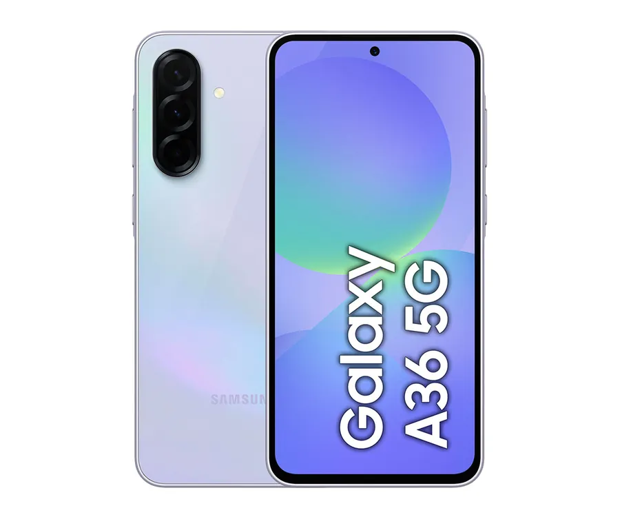 Samsung Galaxy A36 5G Light Violet / 8 + 256GB / 6,7" Super AMOLED FHD+ ...